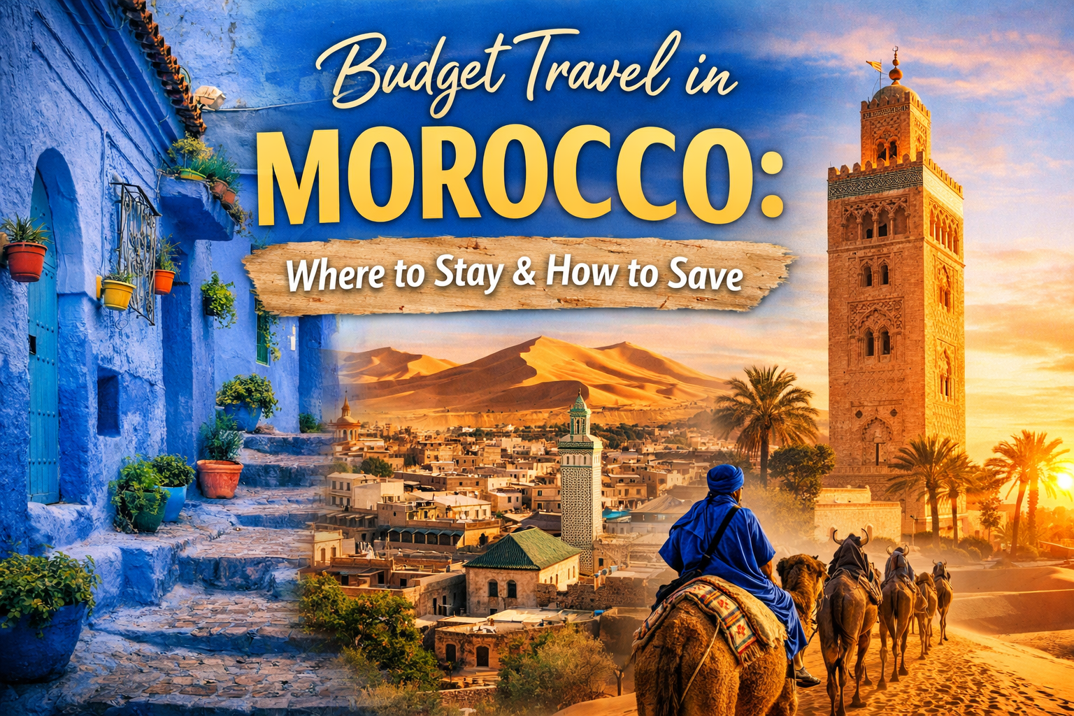 Budget Travel in Morocco 2026/ Where to Stay & How to Save (Complete ...